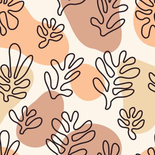 Seamless aesthetic pattern with mystical cosmic Vector Image