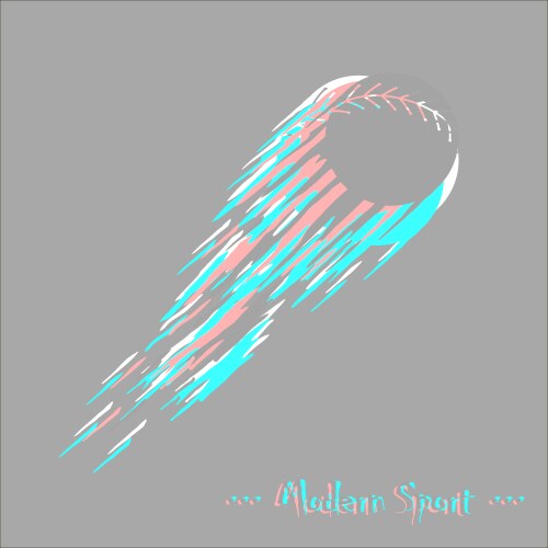 Flying Softball Vector Images (over 120)