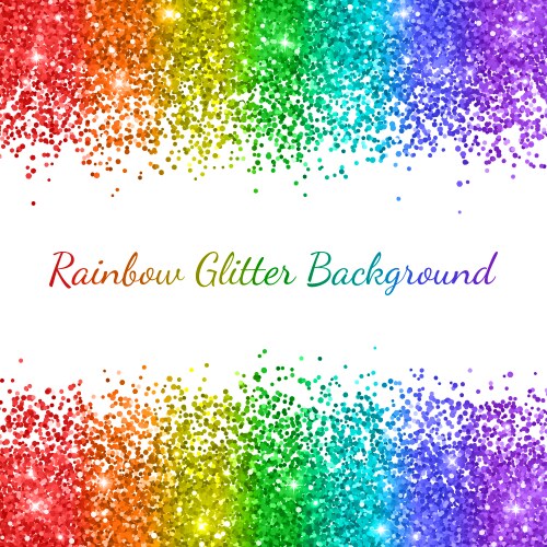 Glitter Rainbow Vector Images (over 12,000)