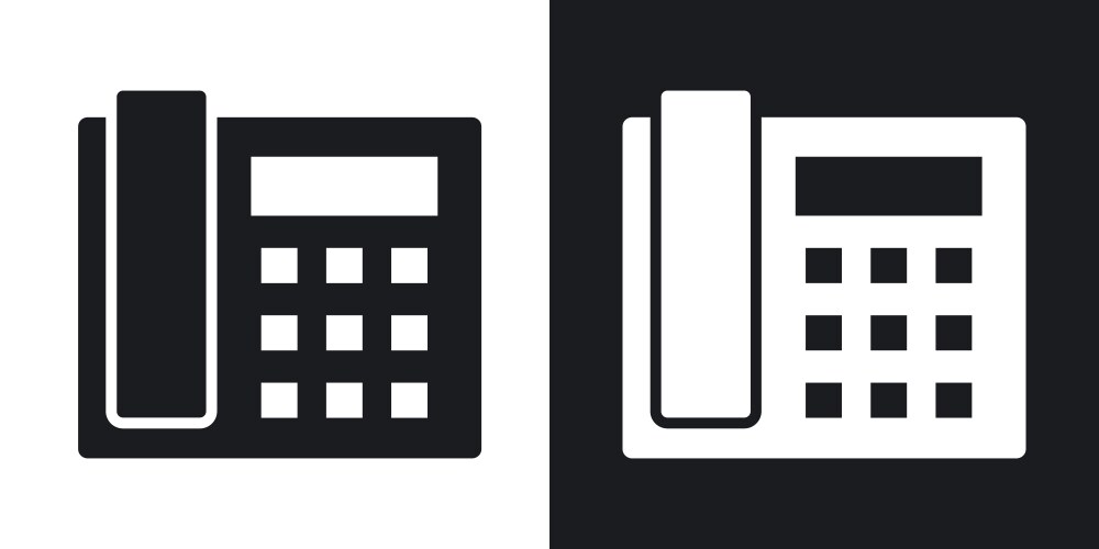 Phone Logo Black and White Vector Images (over 50,000)