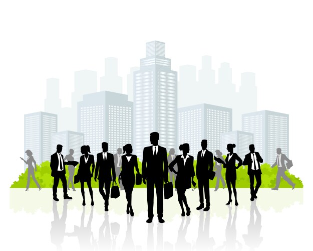 Business Silhouette Vector Images (over 840,000)