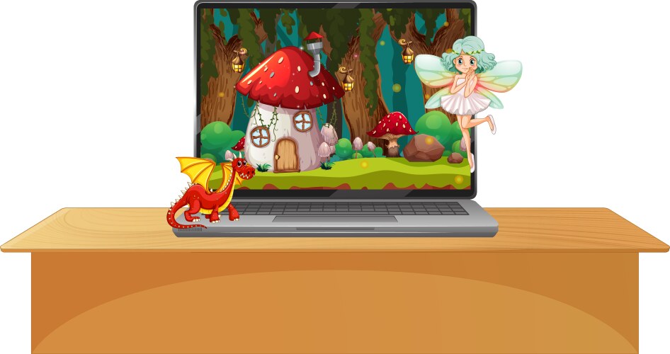 Laptop Scene Vector Images (over 6,200)