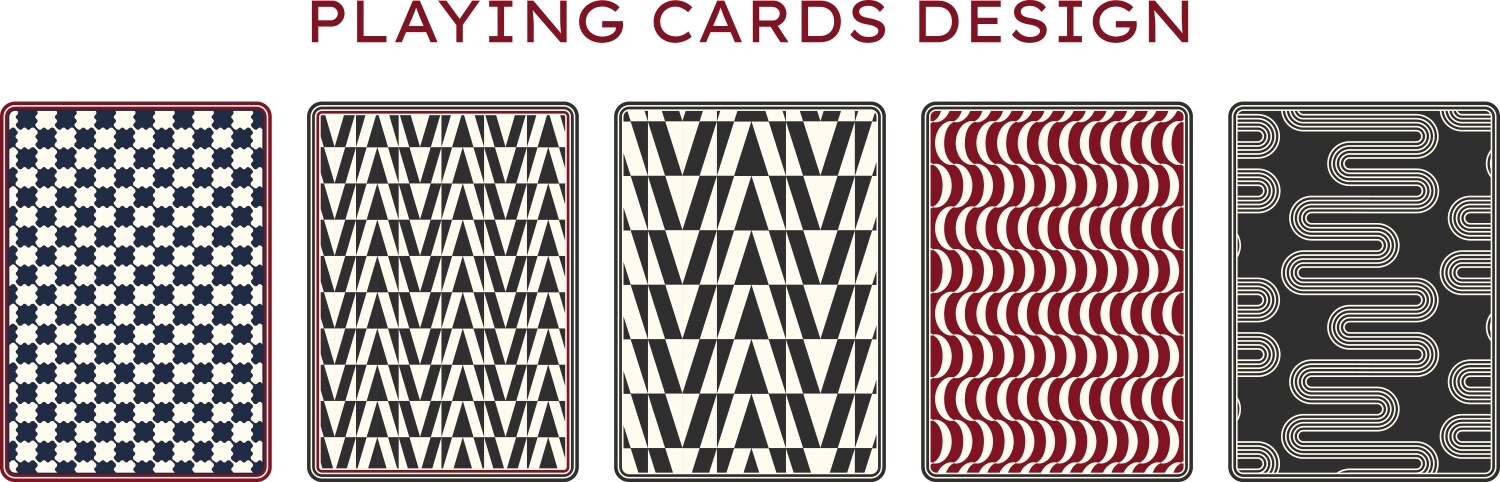 Playing Card Back Vector Images (over 4,700)