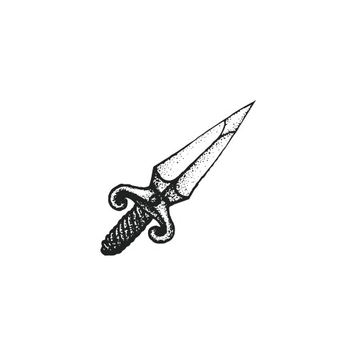 Dagger Tattoo Vector Images (over 4,100)