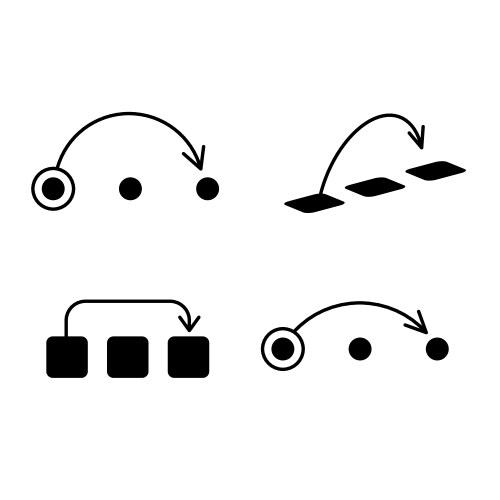 Skip to the end next music player button 3d Vector Image