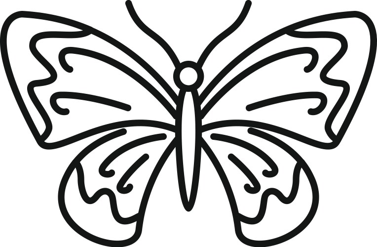 Butterfly Outline Vector Images (over 24,000)