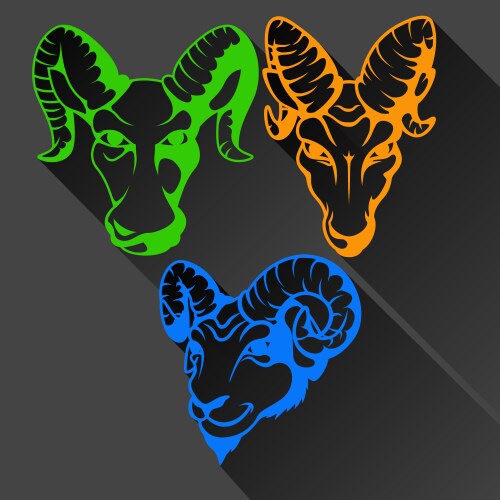 Goat Front Face Vector Images (over 140)