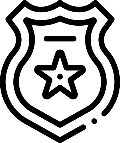 Best mom icon thin linear style design isolated Vector Image