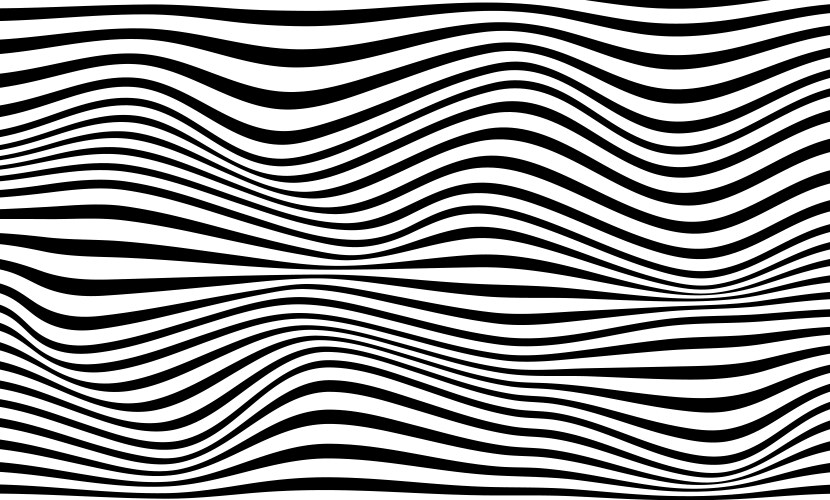 Psychedelic Black and White Pattern Vector Images (over 15,000)