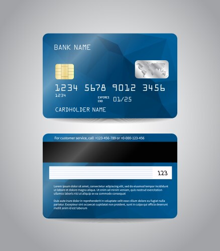 Credit card Royalty Free Vector Image - VectorStock