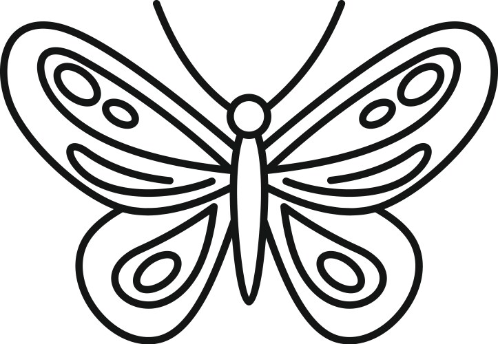 Butterfly Outline Vector Images (over 24,000)