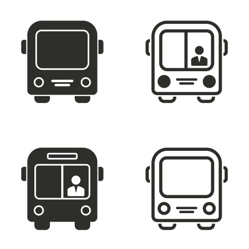 Bus Symbol Vector Images (over 56,000)