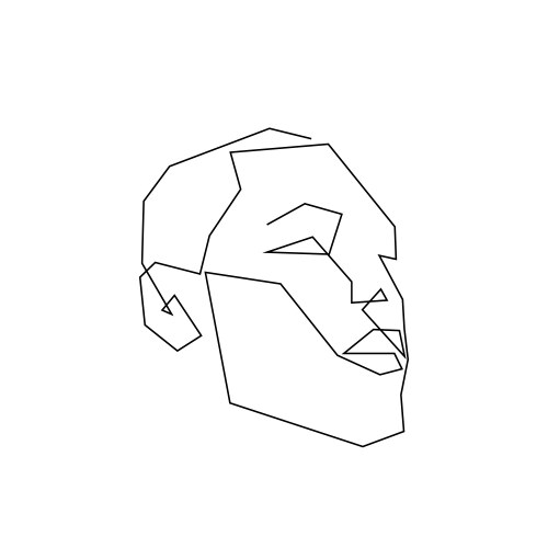 Continuous Line Abstract Face Vector Images (over 8,900) Continuous Line Abstract Face Vector Images (over 8,900)