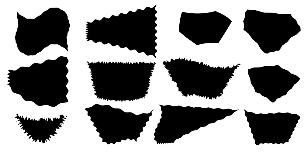 Cut paper 020424 Royalty Free Vector Image - VectorStock