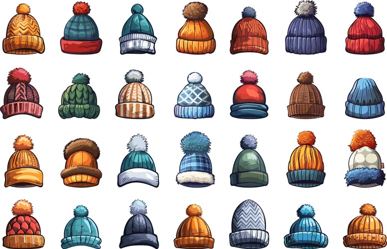 Beanie Outline Vector Images (over 2,500)