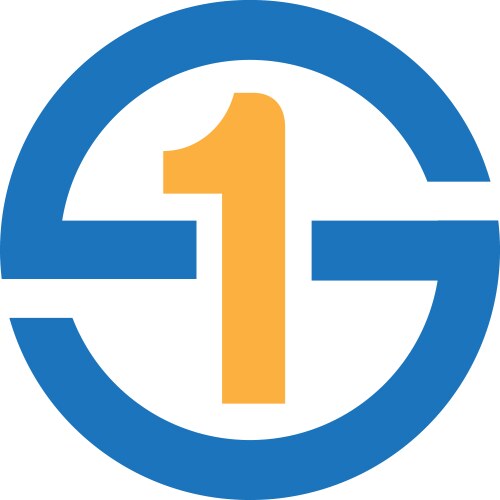 Ao logo design template Royalty Free Vector Image