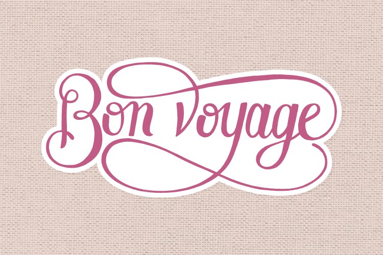 Bon Sticker Voyage Vector Images (over 110)