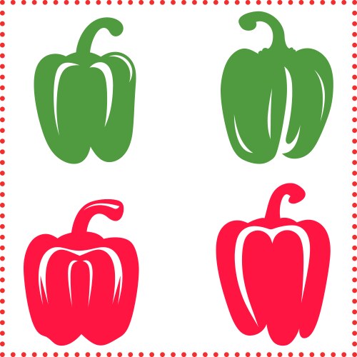 Capsicum Pattern Vector Images (over 700)