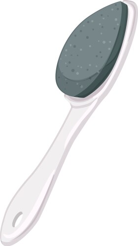 Skin callus remover cartoon Royalty Free Vector Image