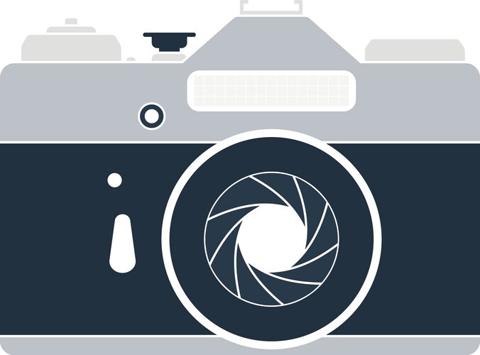 Old vintage retro 35 mm grunge film frame Vector Image