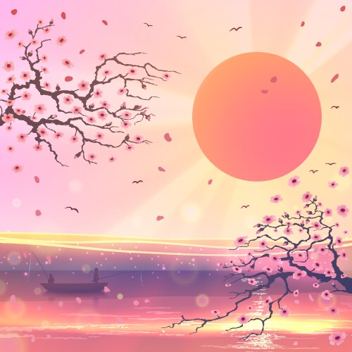 Red Sakura Vector Images (over 6,700)