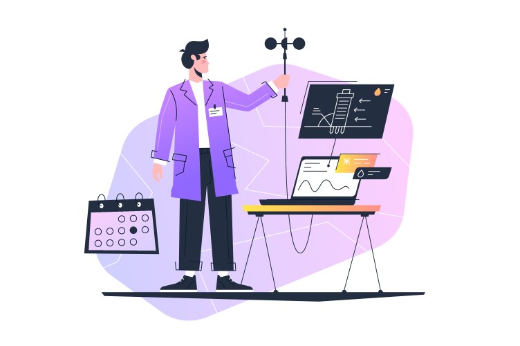 Meteorological Station Vector Images (over 700)