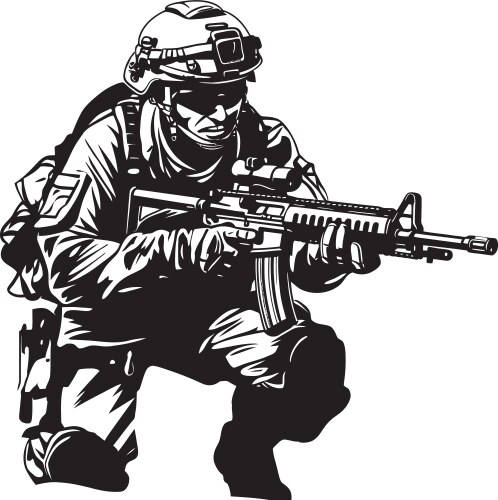 Army Commando Vector Images (over 9,800)