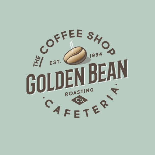 Gold Coffee Logo Vector Images (over 830)