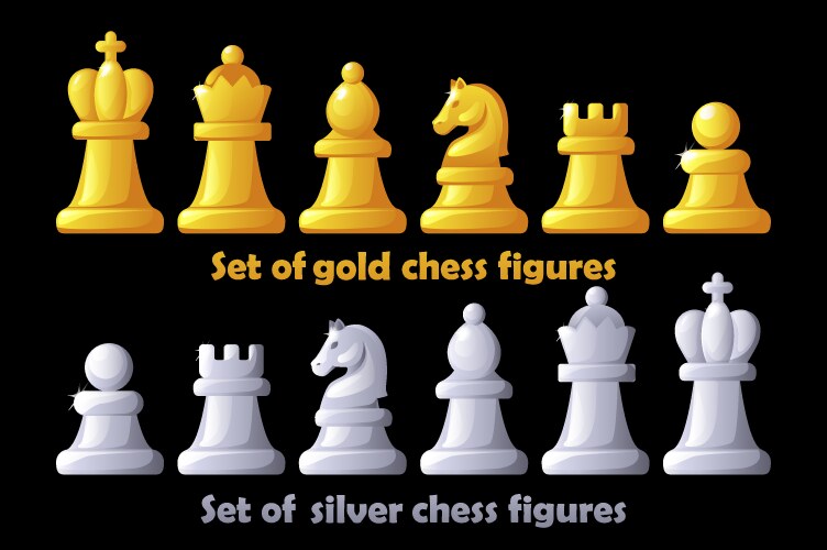 Wooden chessboard for 2d game chess board Vector Image
