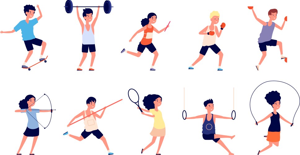 Athletics Cartoon Vector Images (over 90,000)