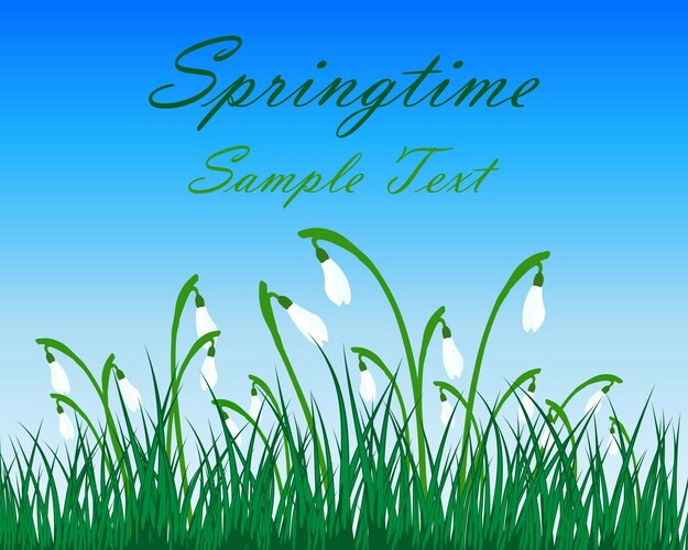 Springtime Vector Images (over 51,000)