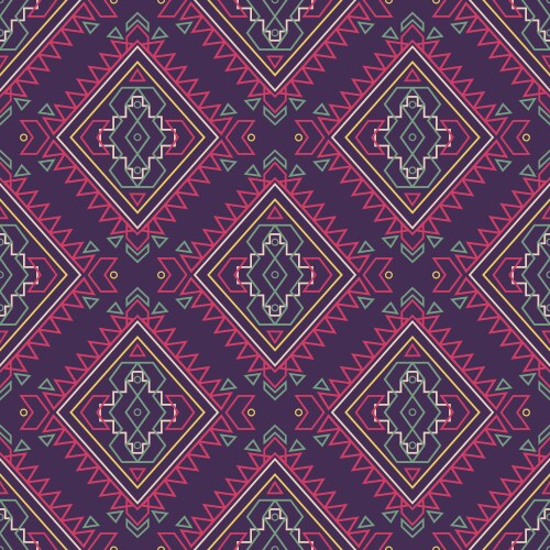 African vibes seamless pattern in ethnic tribal Vector Image