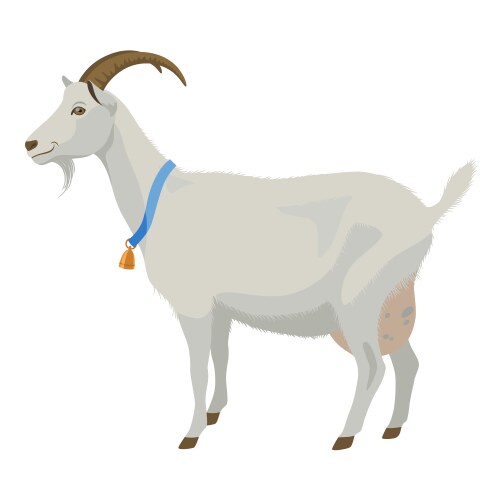 Black and white spotty cow Royalty Free Vector Image