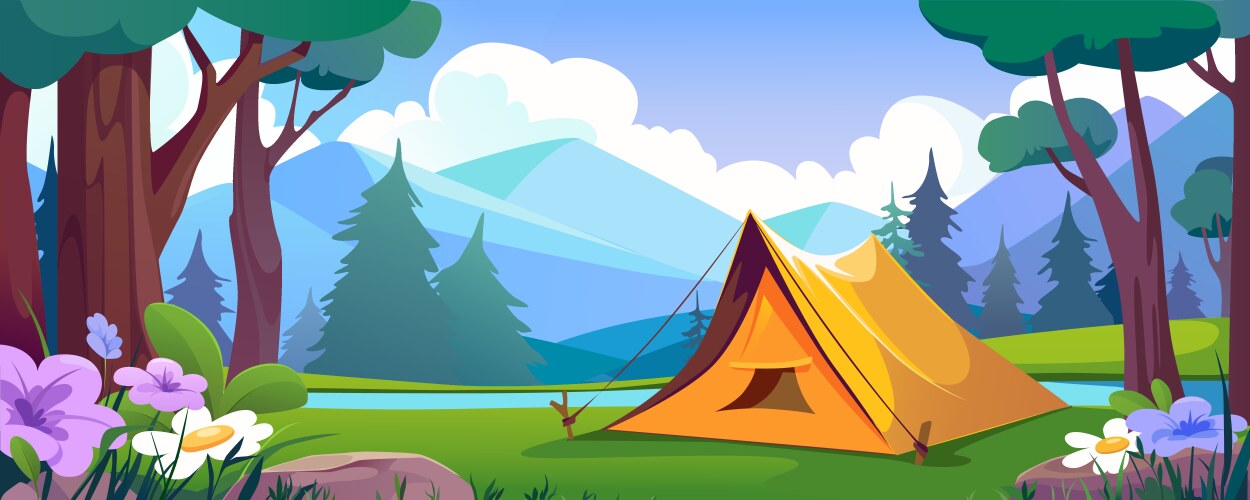 Cartoon Tent Cartoon Camping Tent Vector Images (over 12,000)