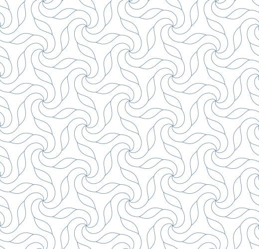 Seamless abstract hand drawn pattern spiral Vector Image