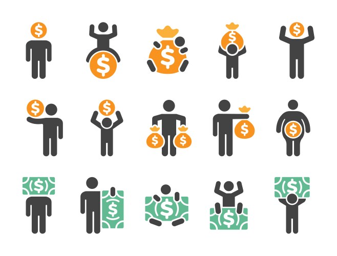 Dollar bill icon Royalty Free Vector Image - VectorStock