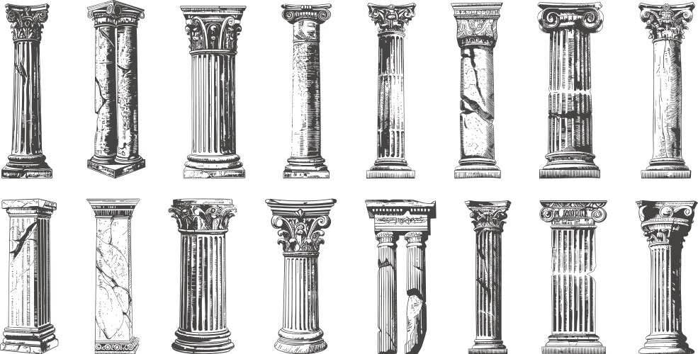 Ancient Columns Vector Images (over 15,000)
