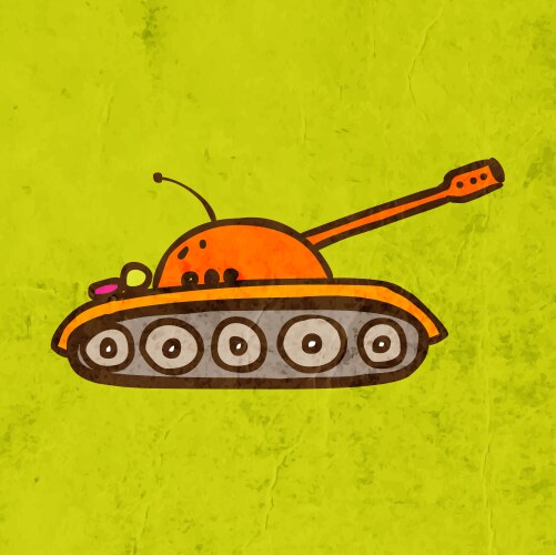 Cartoon Tank War Vector Images (over 1,200)