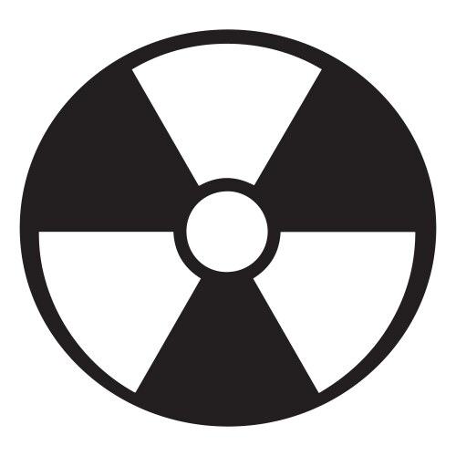 Nuclear bomb icon Royalty Free Vector Image - VectorStock