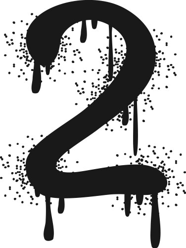 Graffiti Numbers Vector Images (over 3,900)