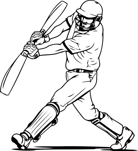 Cricket Sketch Vector Images (over 1,200)