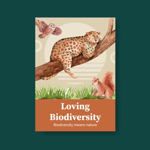 Biodiversity Posters Vector Images (over 1,000)