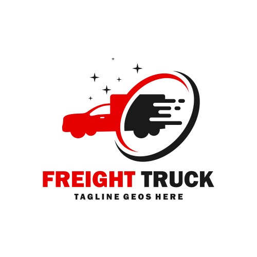 Trucking logo Royalty Free Vector Image - VectorStock