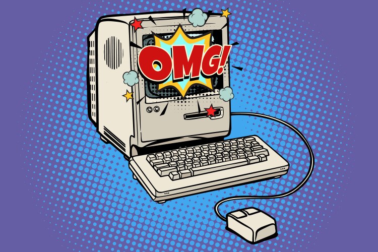 Retro Computer Vector Images (over 91,000)