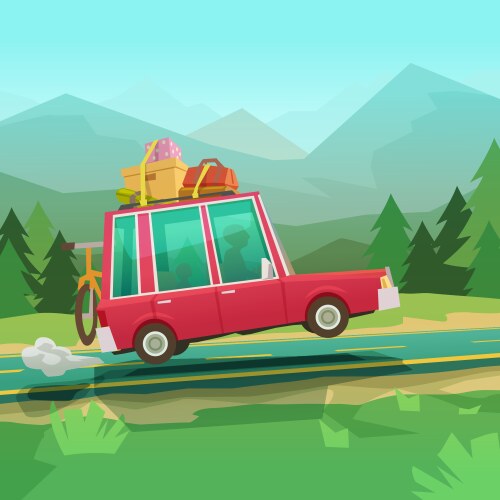 Cartoon Road Trip Vector Images (over 14,000)