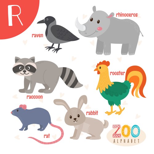 Hand drawn english alphabet cute letters for your Vector Image