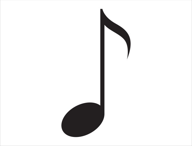 Beamed sixteenth note silhouette art Royalty Free Vector Beamed sixteenth note silhouette art Royalty Free Vector