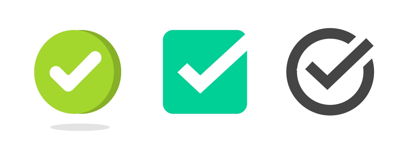 Tick Clipart Vector Images (over 1,100)