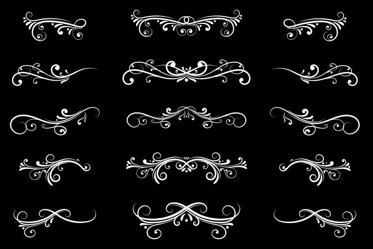 Filigree Vector Images & Graphics for Commercial Use | VectorStock