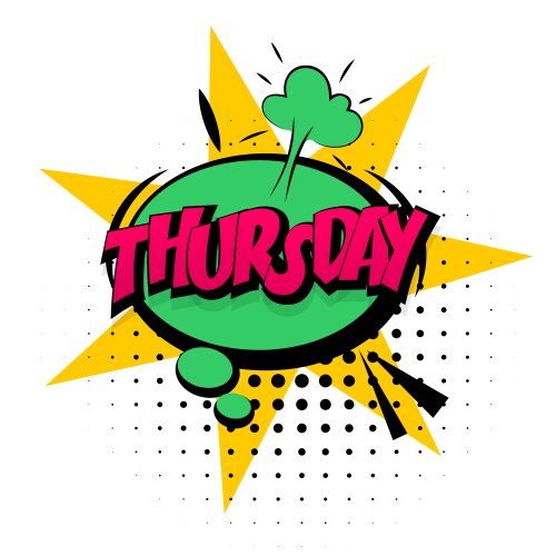 Thursday Vector Images (over 4,800)